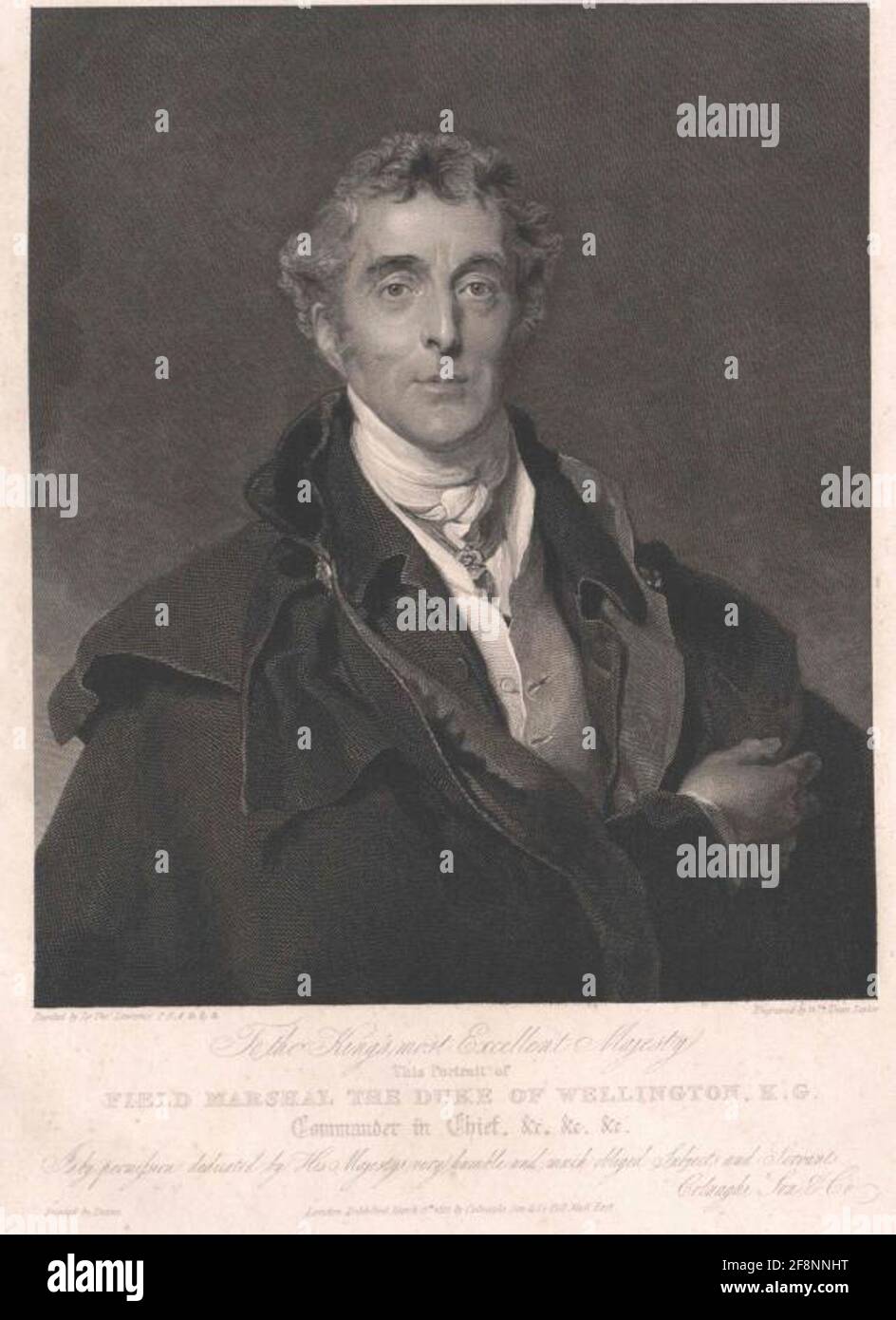 Wellington, Arthur Wellesley Duke of Stock Photo - Alamy