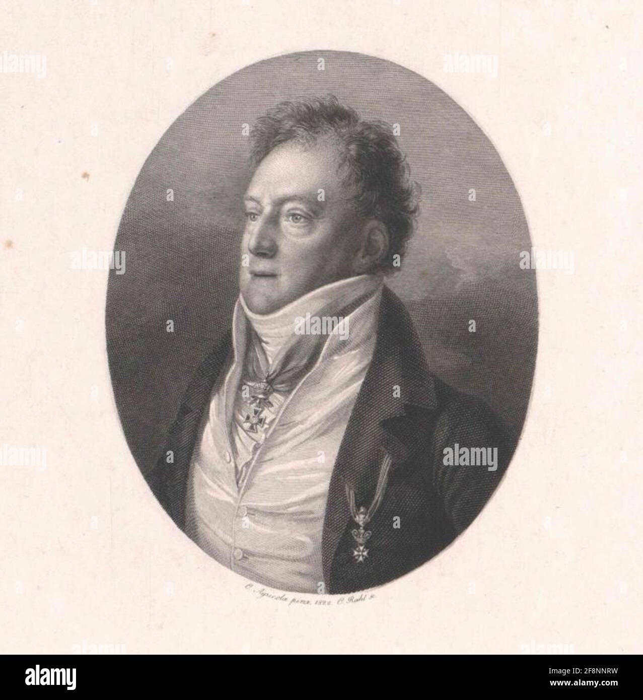 Waldstein-Wartenberg, Franz Adam Graf Stock Photo - Alamy