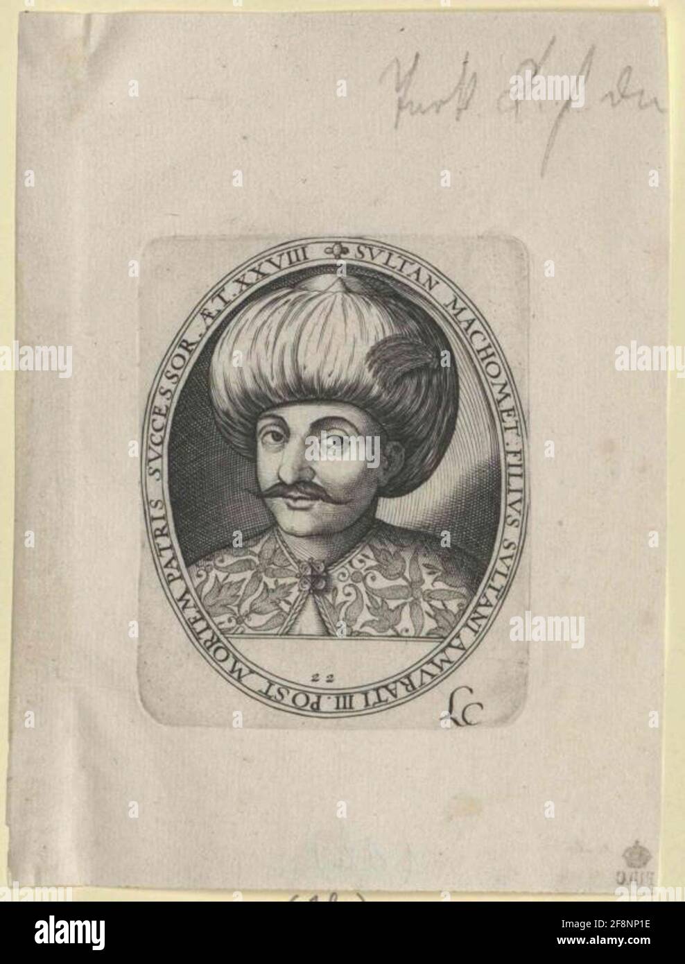 Mohammed III., Sultan of Turkey Stock Photo - Alamy