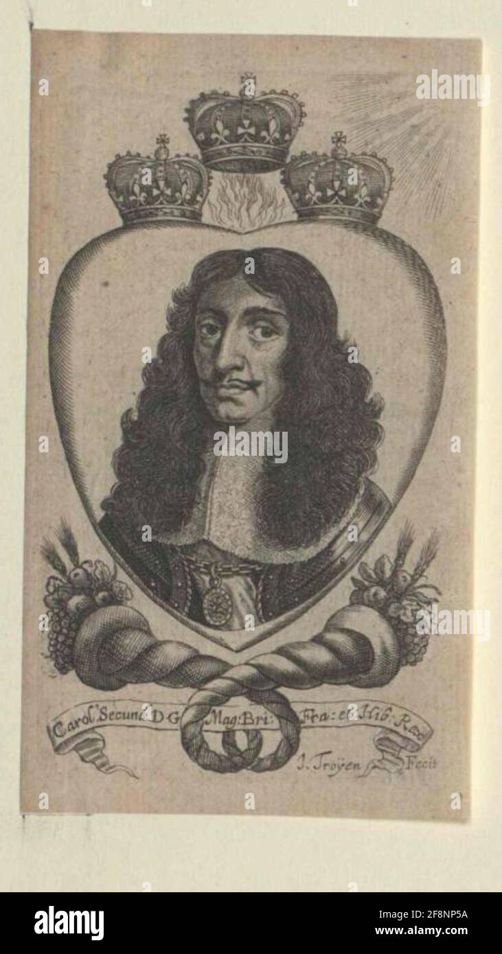 Karl II., King of England Stock Photo - Alamy