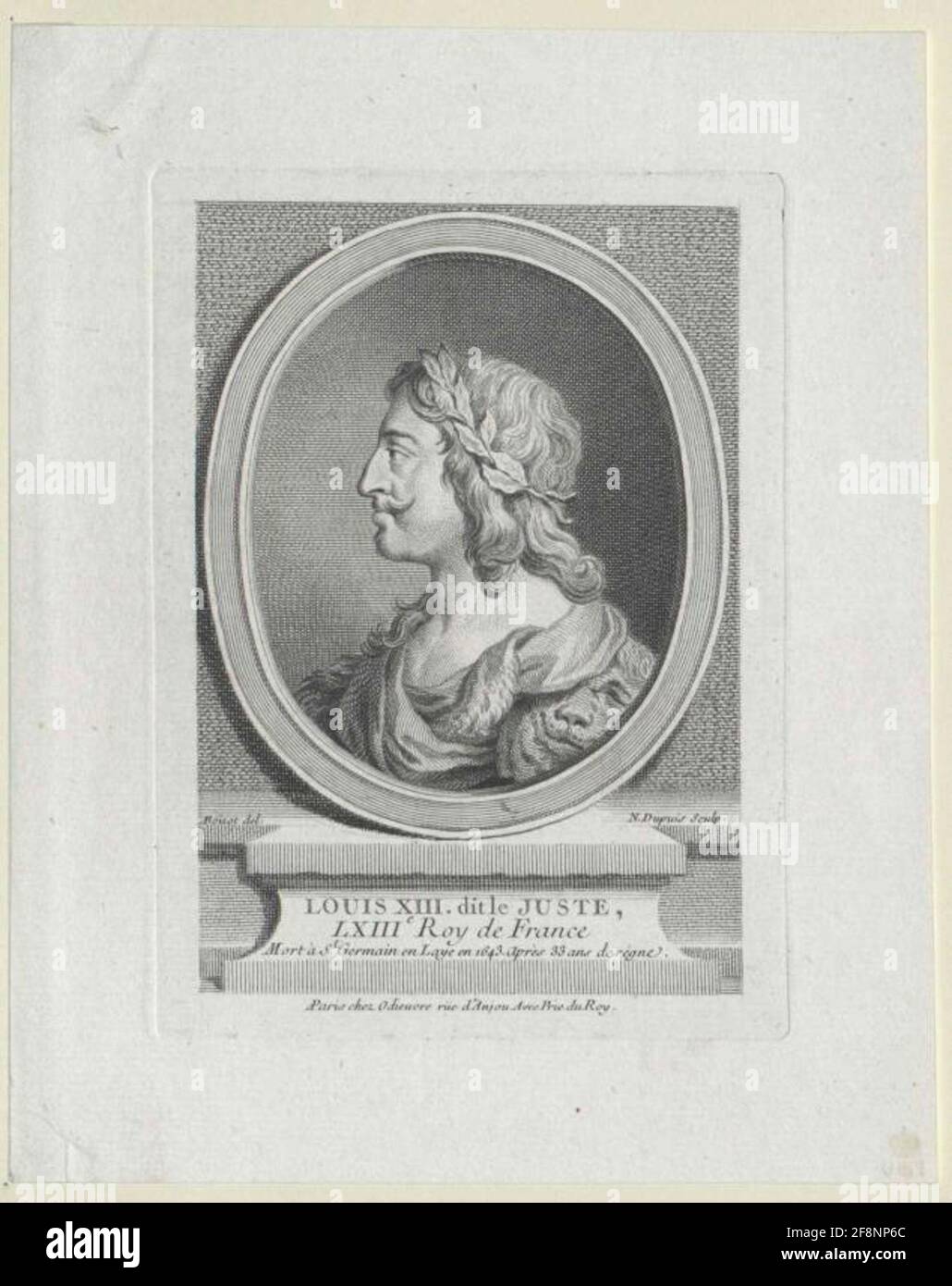 Ludwig XIII., King of France Stock Photo - Alamy
