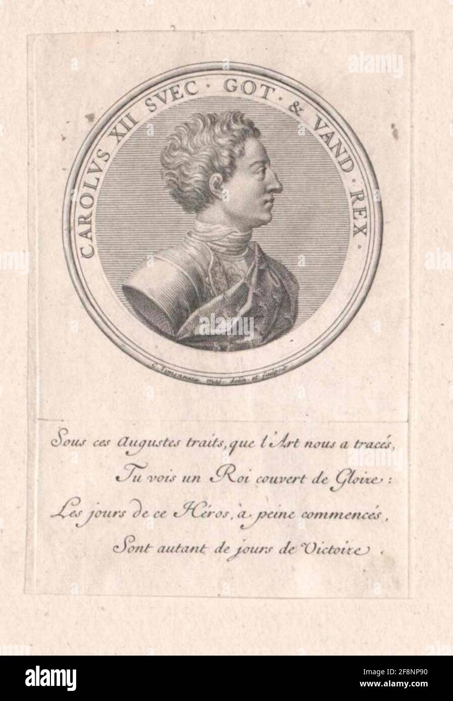 Karl Xii., King of Sweden Stock Photo - Alamy