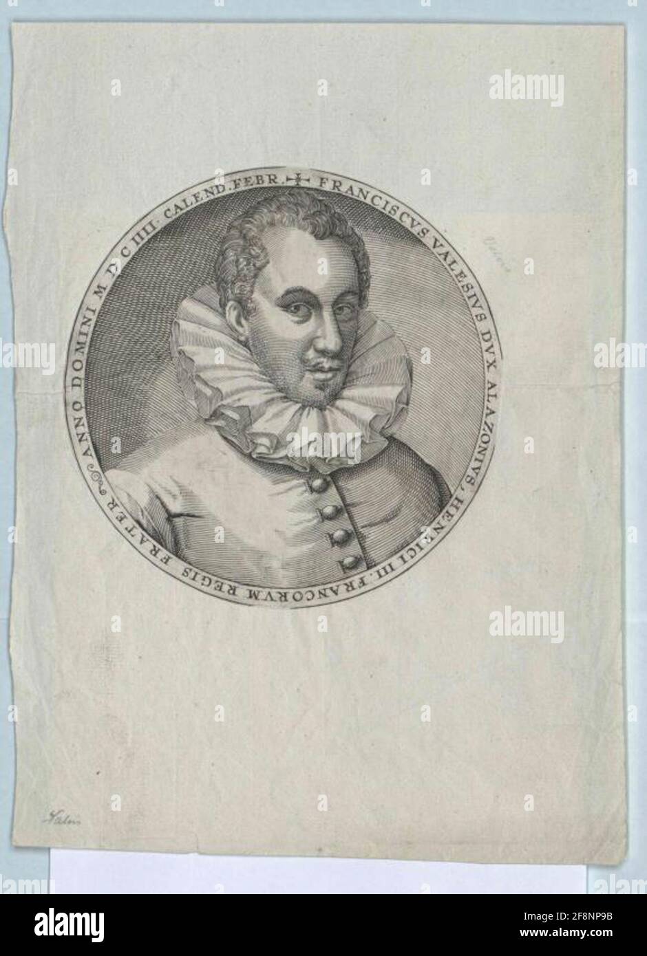 Franz von France, Duke of Alencon and Anjou Stecher: Unknown artist ...