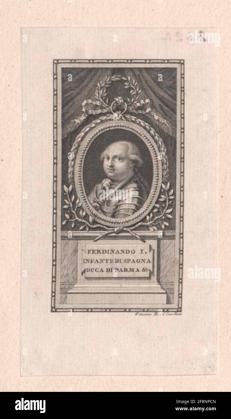 Ferdinand, Duke of Parma Stock Photo - Alamy