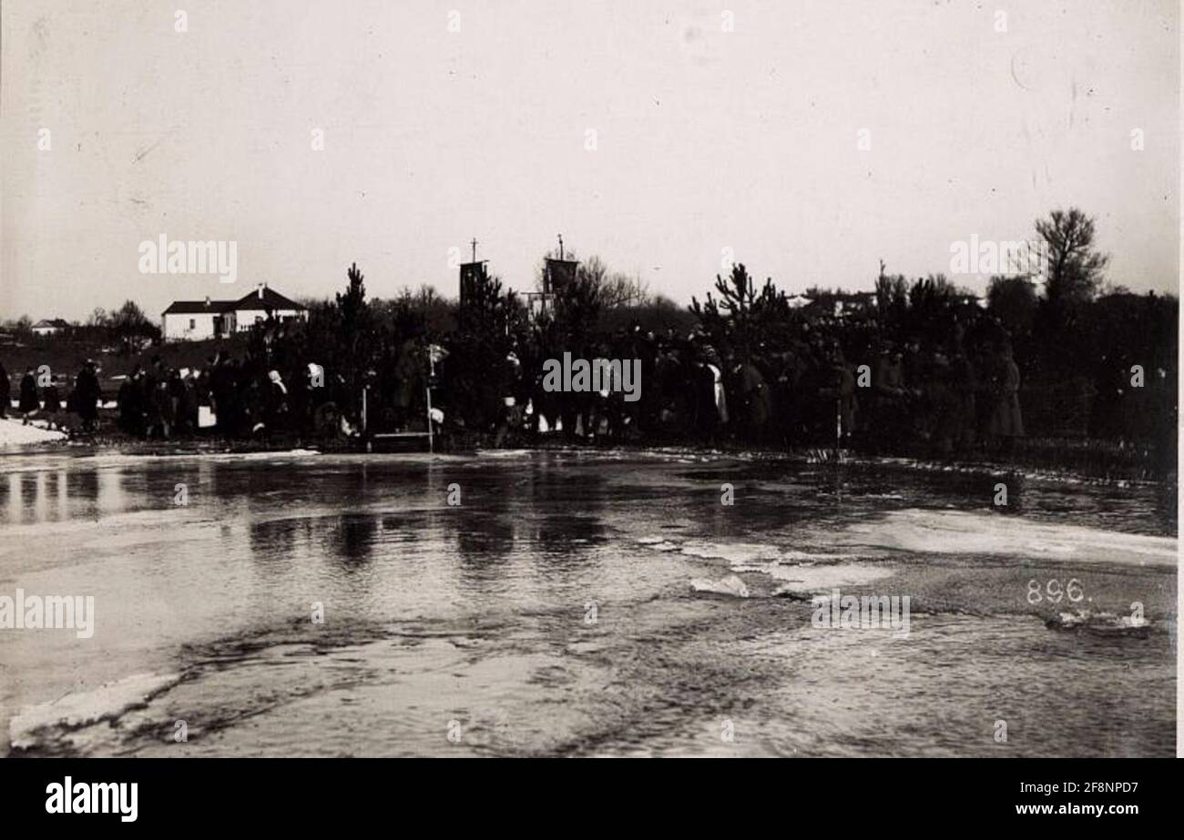 Waterweight Feast for Greek Orthodox in Vladimir Wolinsky Stock Photo ...