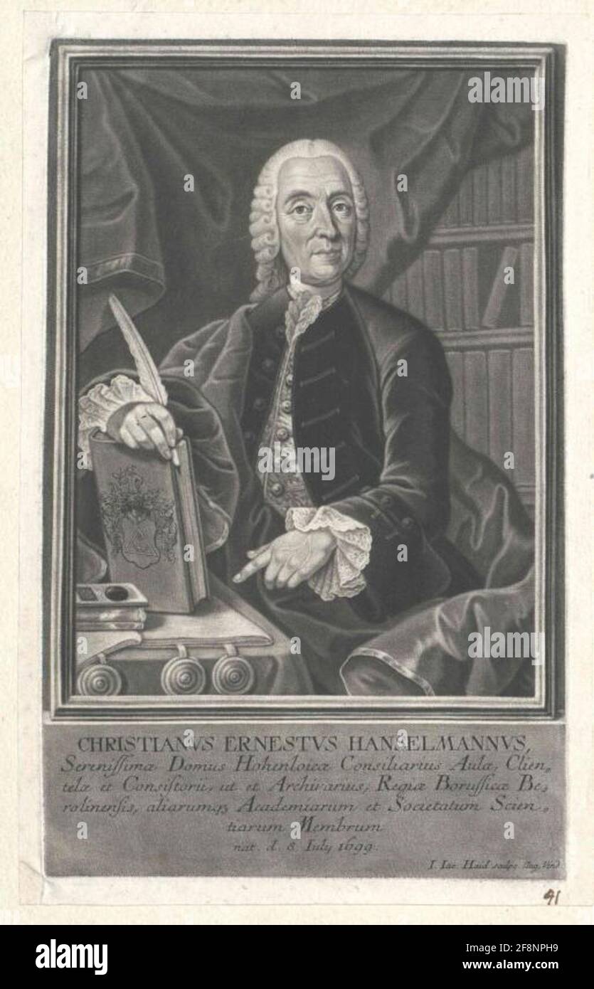Hanselmann, Christian Ernst Stock Photo - Alamy