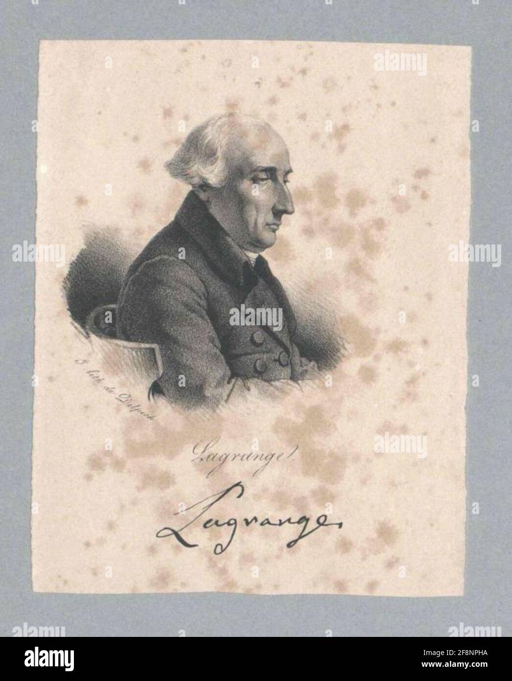 Lagrange, Joseph Louis Comte Stock Photo - Alamy