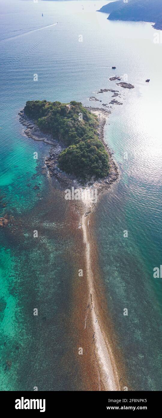 Mesmerizing view of Sharp Island in Sai Kung, Hong Kong Stock Photo - Alamy