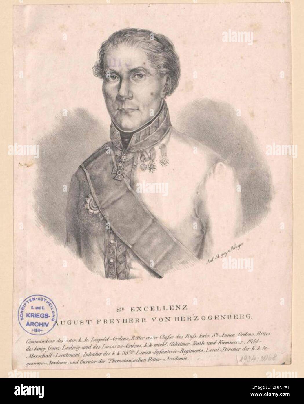 Herzogenberg, Peter August Freiherr von Stock Photo - Alamy