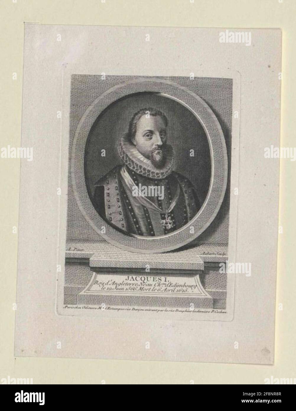 Jacob I. King of England Stock Photo - Alamy