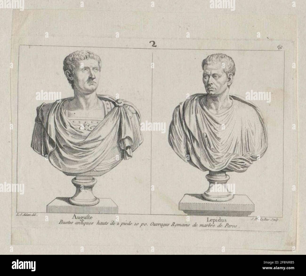 Augustus, Julius Caesar Stock Photo - Alamy