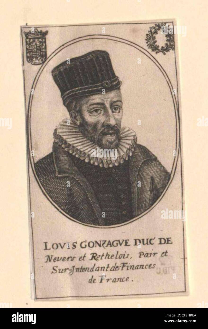 Ludwig Gonzaga, Duke of Nevers and Rethel Stock Photo - Alamy
