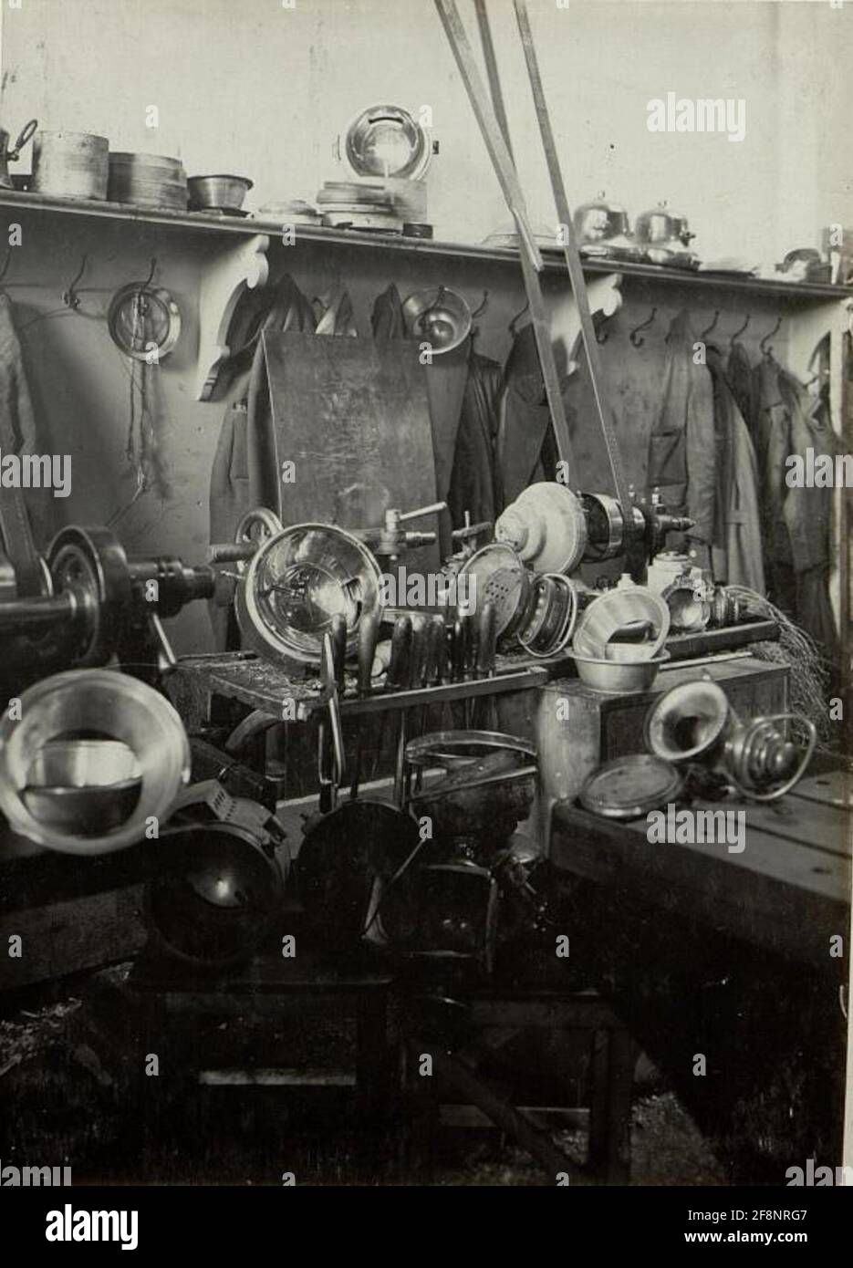 K.U.K.Raufwagen Werkstätte in the Cellulosefabrik Villach. Metal ...