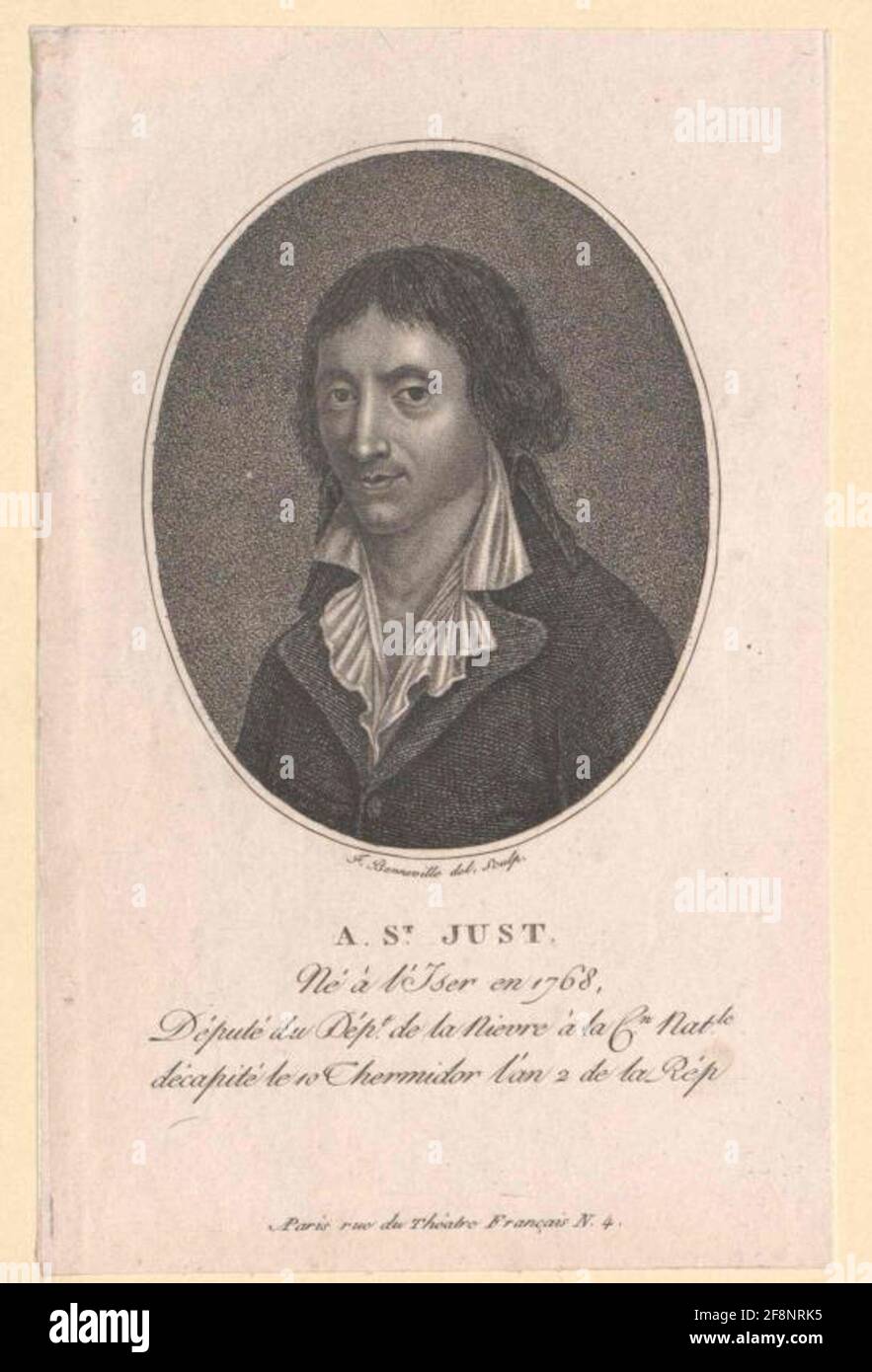 Louis Antoine Saint Just High Resolution Stock Photography and Images ...