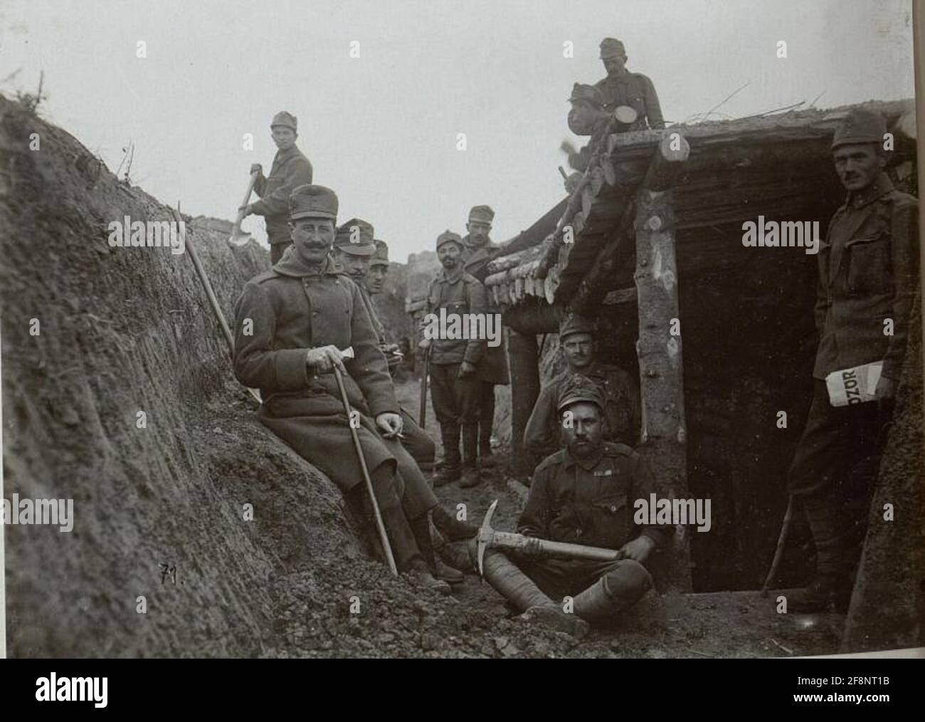 Trench cavern hi-res stock photography and images - Alamy