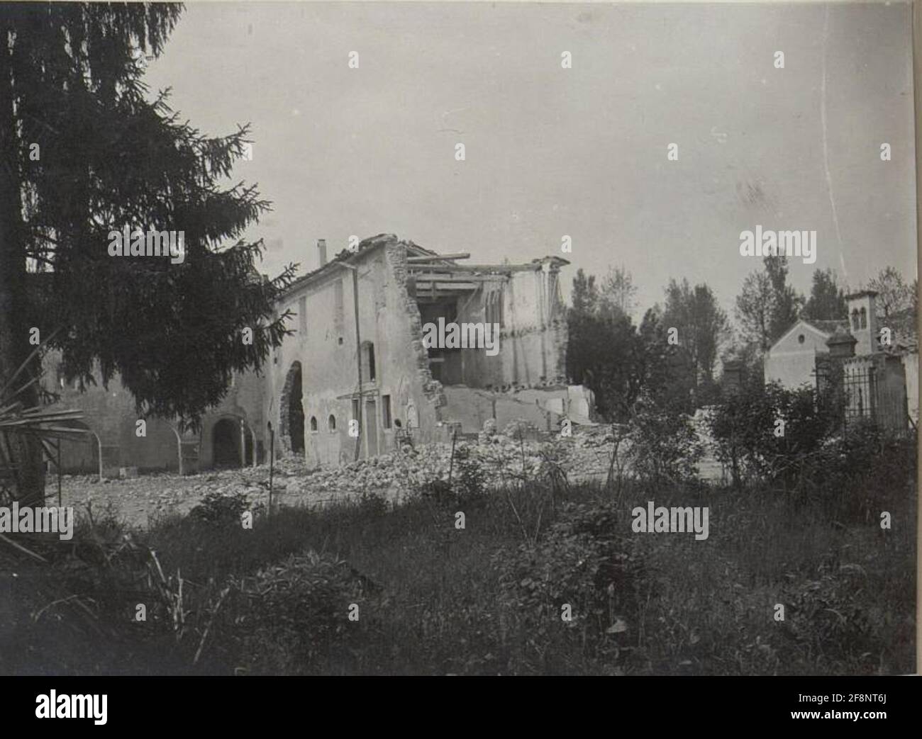 Mandre Italian barracks Stock Photo - Alamy