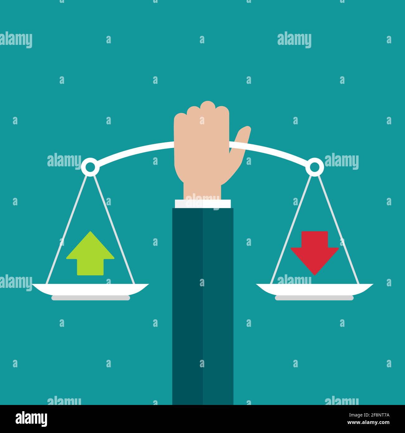 Balance de balance Stock Vector Images - Alamy