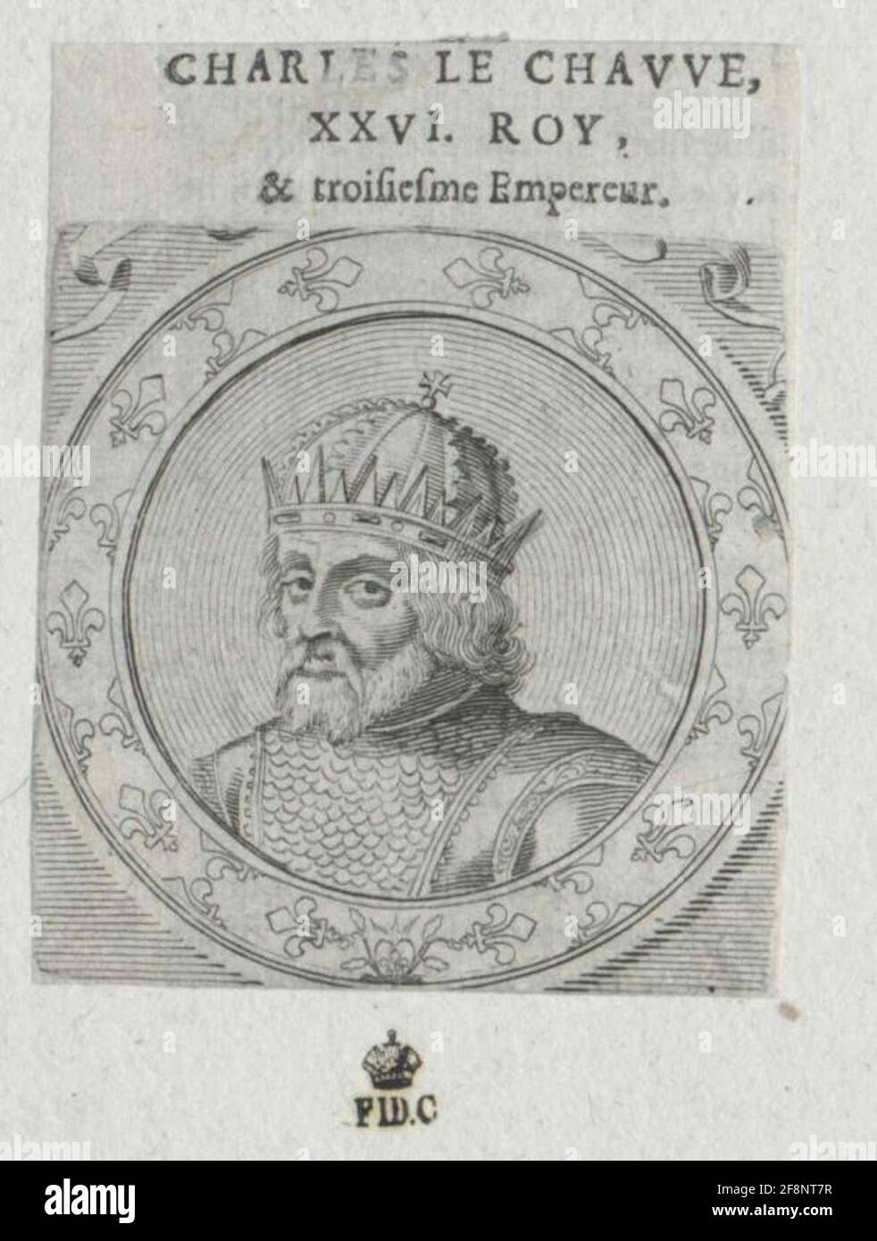 Karl II, the Kahle, Roman Emperor Stock Photo - Alamy