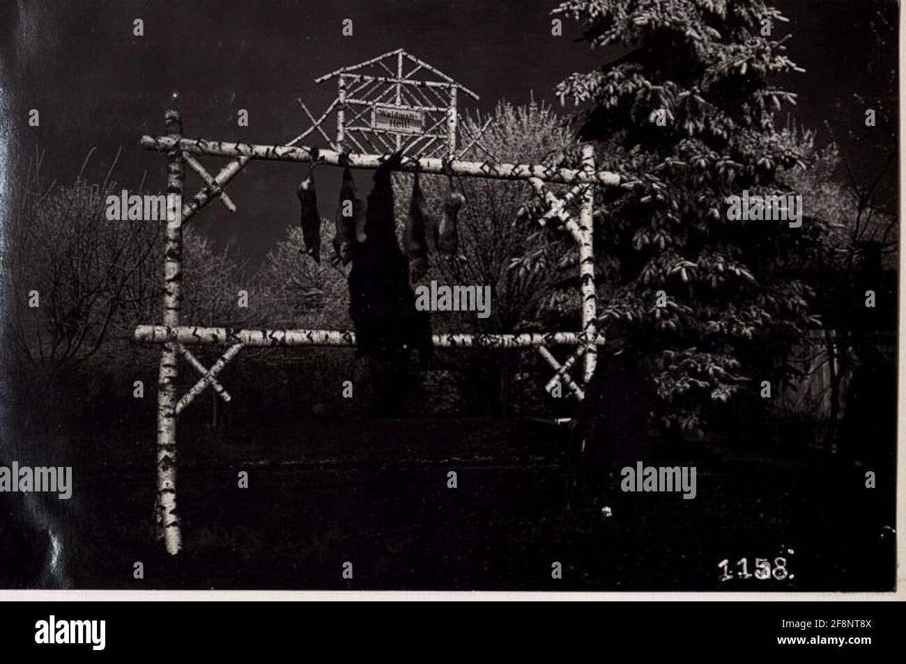 Fourth track when hunting the 4th Army Command Stock Photo - Alamy