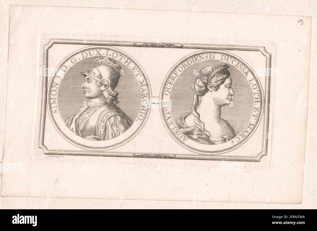 Simon I, Duke of Lorraine Stock Photo - Alamy