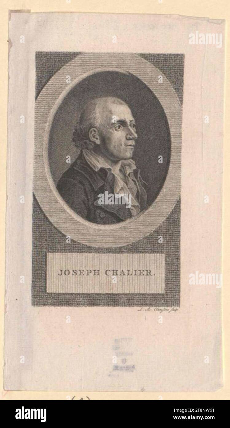 Chalier, Joseph Radierer: Claessens, Lambert Antoine Stock Photo - Alamy
