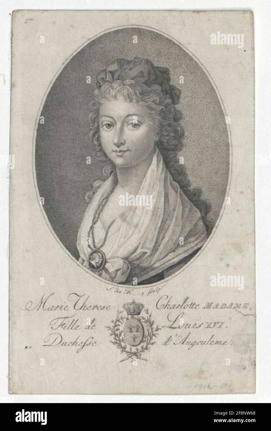 Marie Therese, Princess of France Stock Photo - Alamy