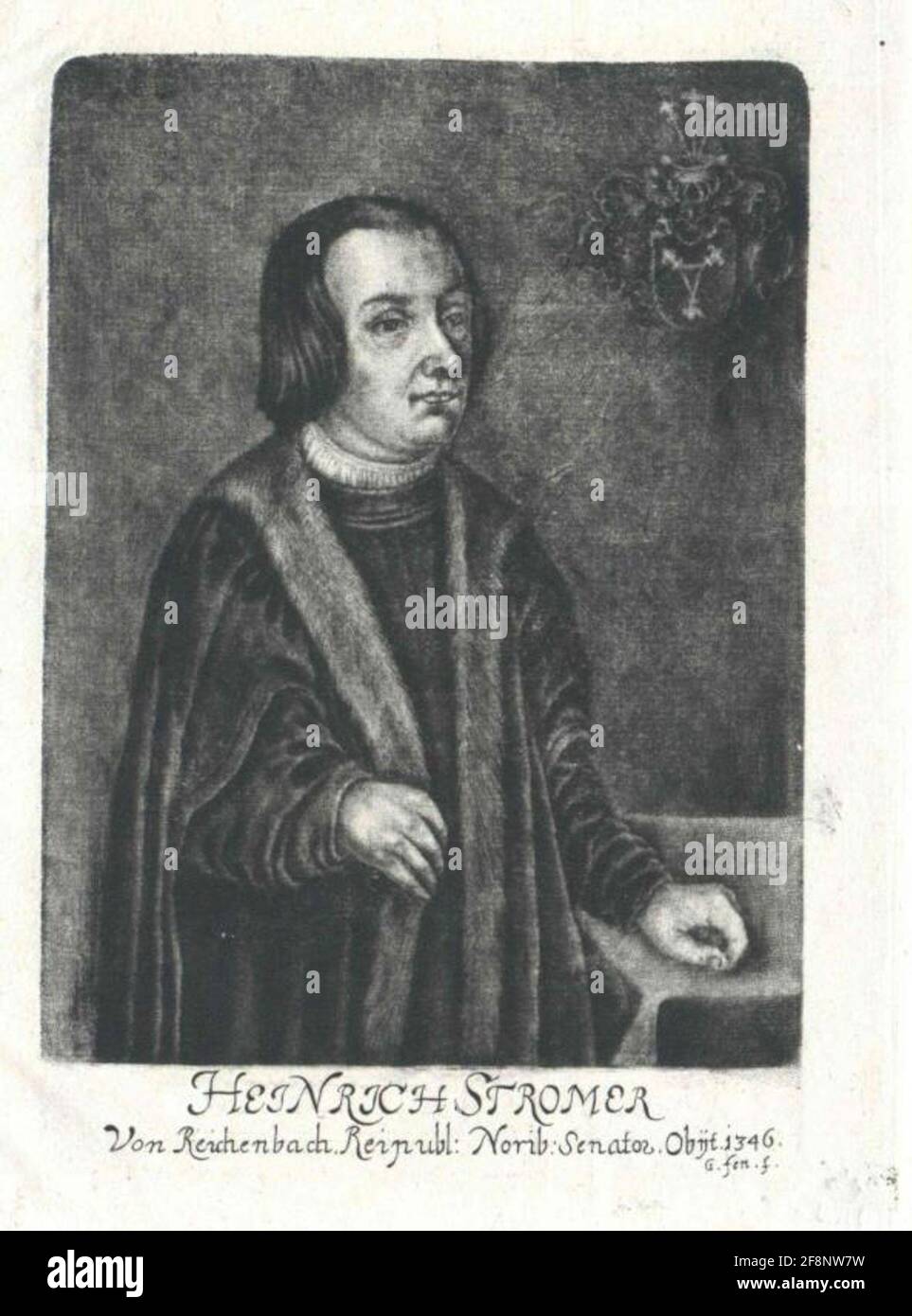 Streamer of Reichenbach, Heinrich Stock Photo - Alamy