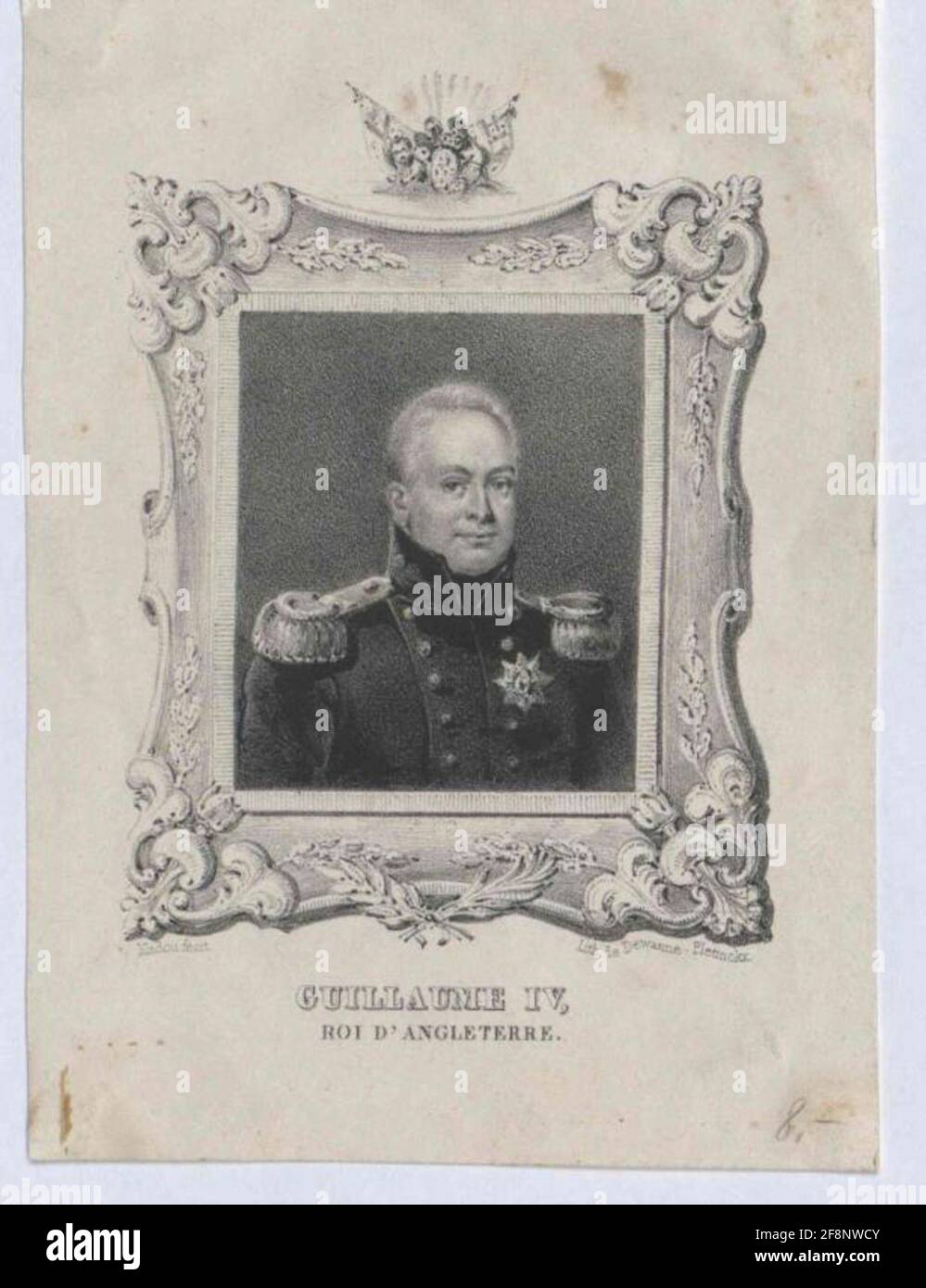 Wilhelm IV., King of England Stock Photo - Alamy