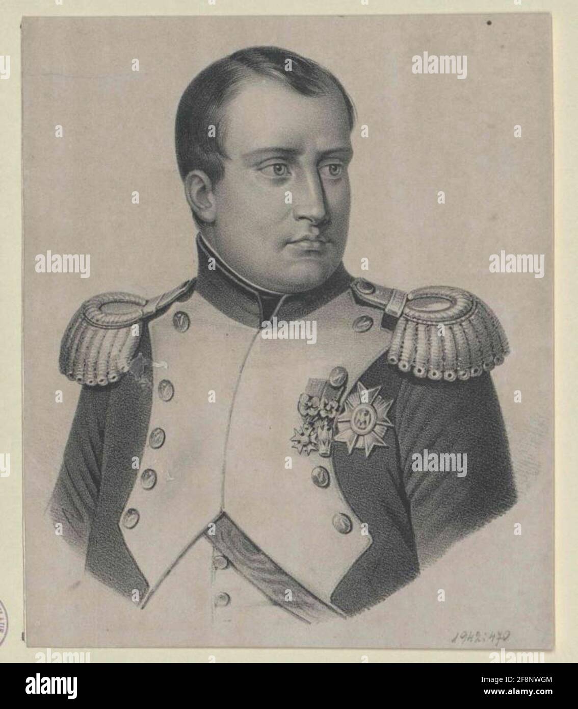 Napoleon I. Bonaparte, Emperor of the French Stock Photo - Alamy
