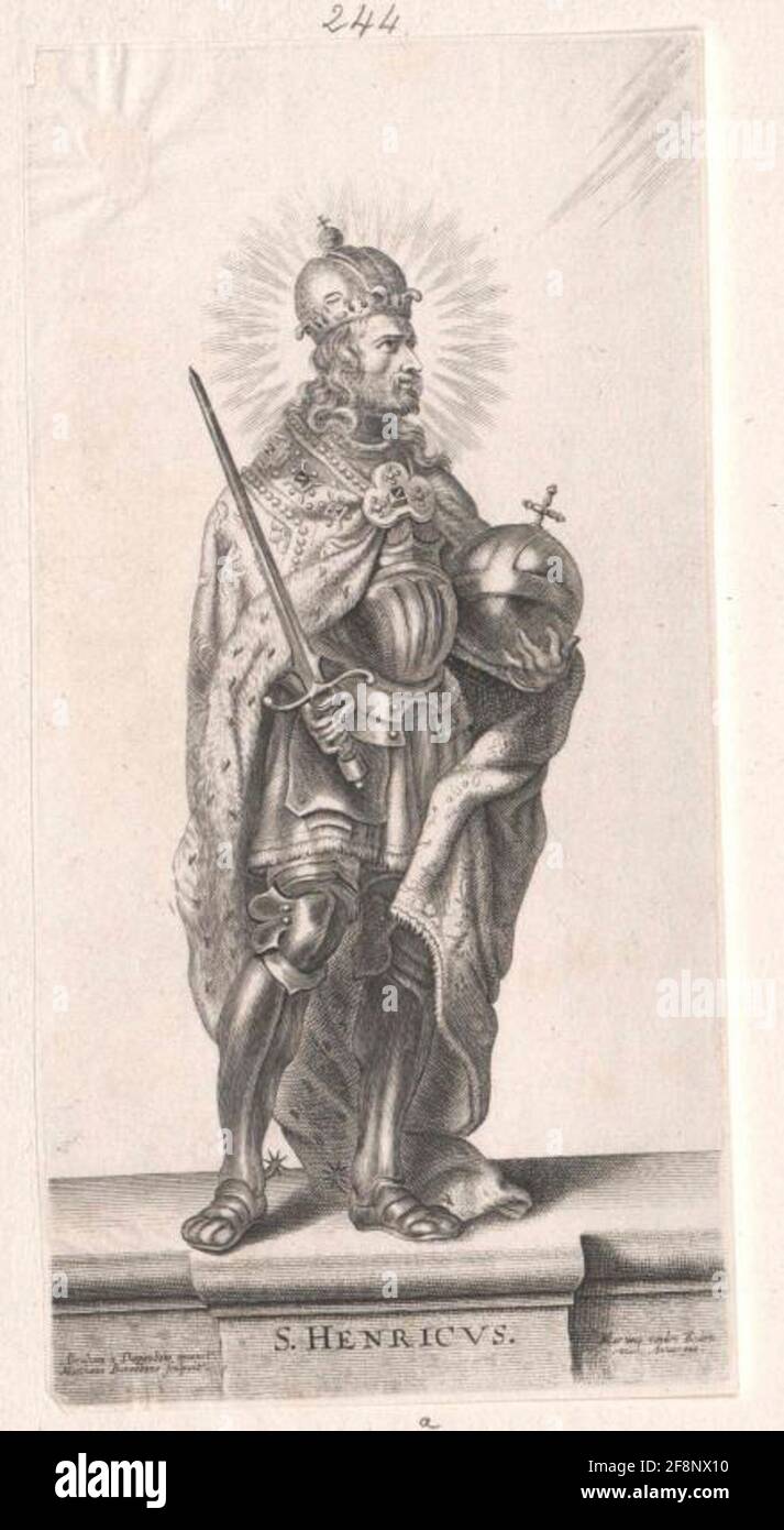 Heinrich II The Holy, Emperor Stock Photo - Alamy