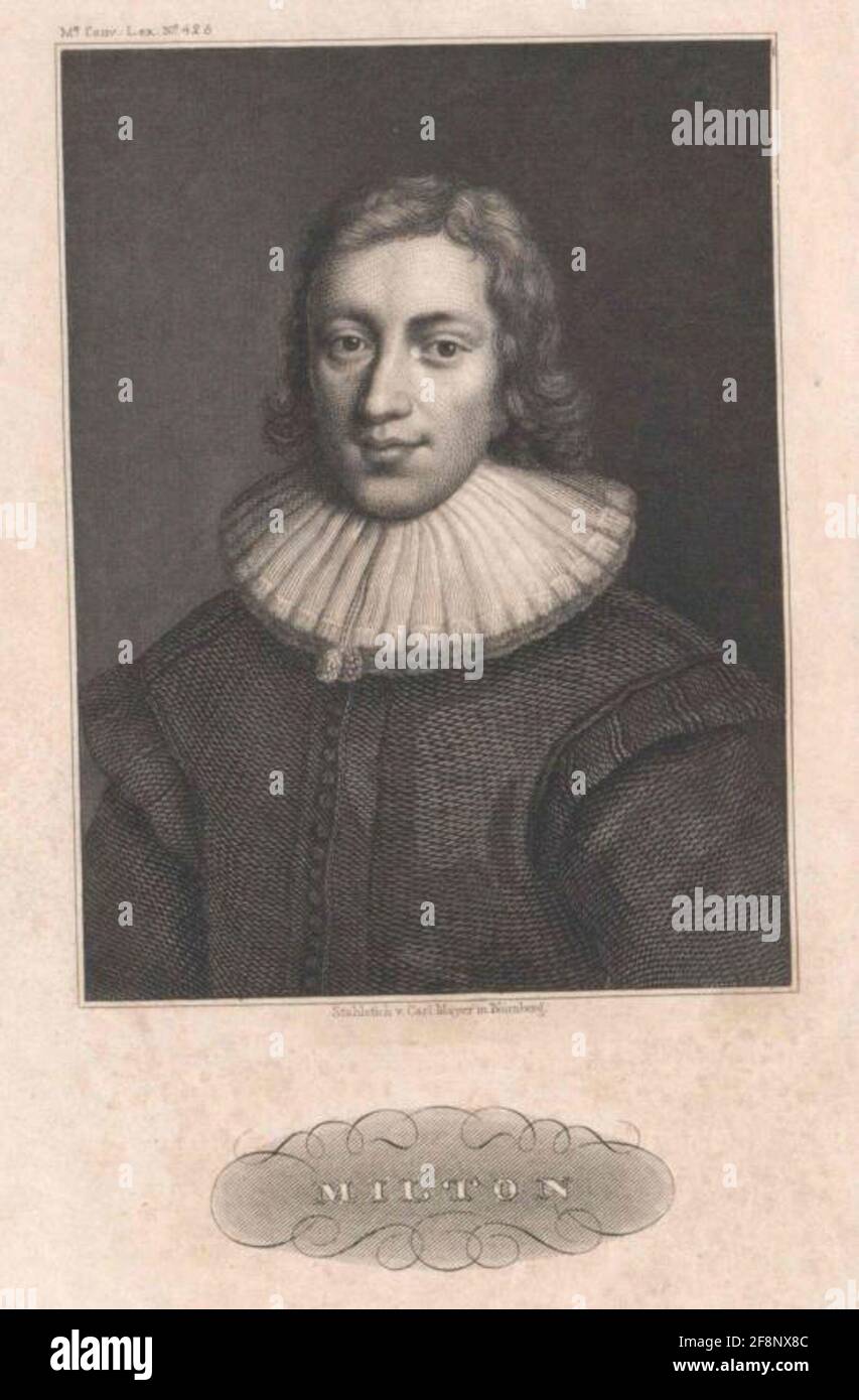 Milton, John Stock Photo - Alamy