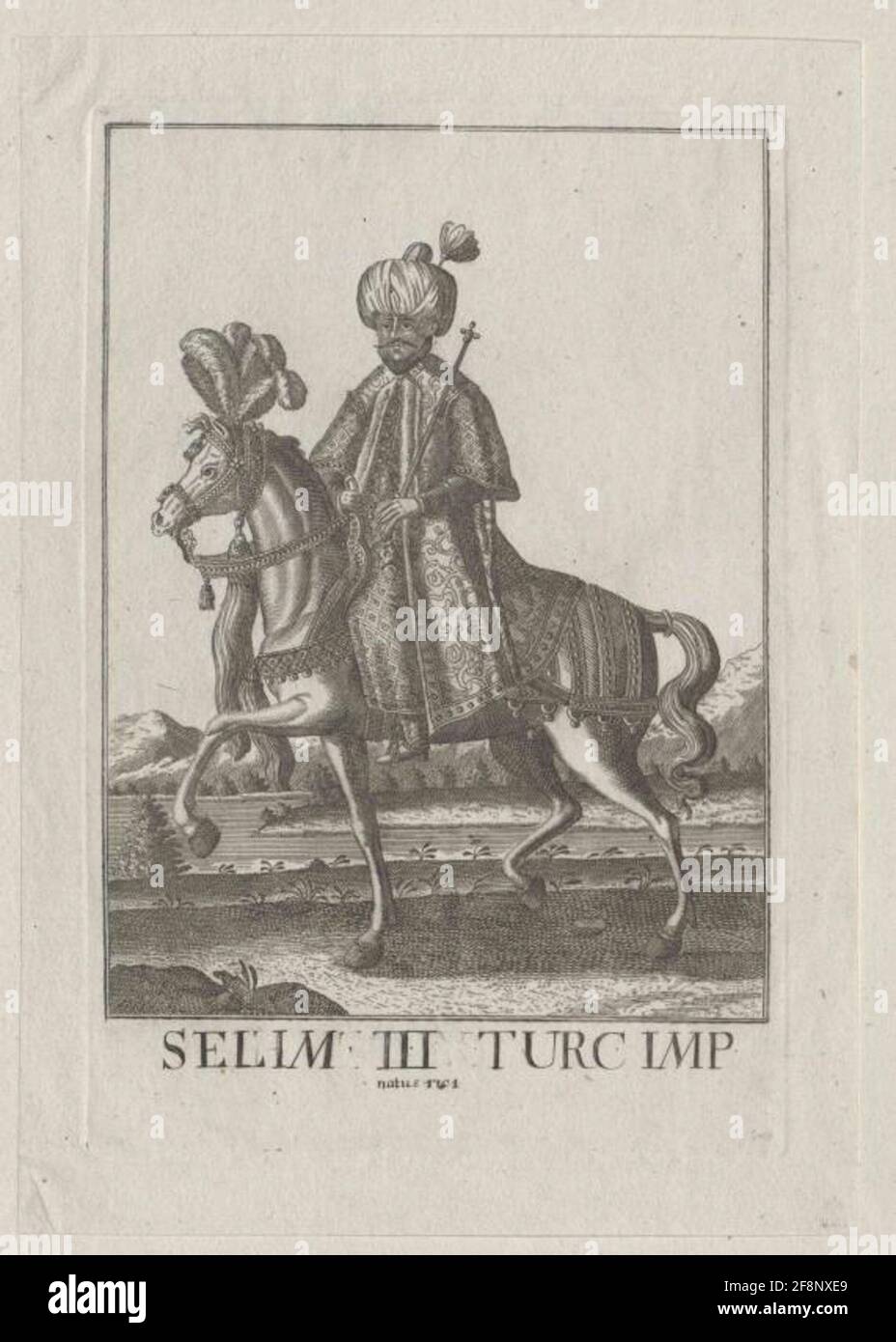 Selim III., Sultan of Turkey Stock Photo - Alamy