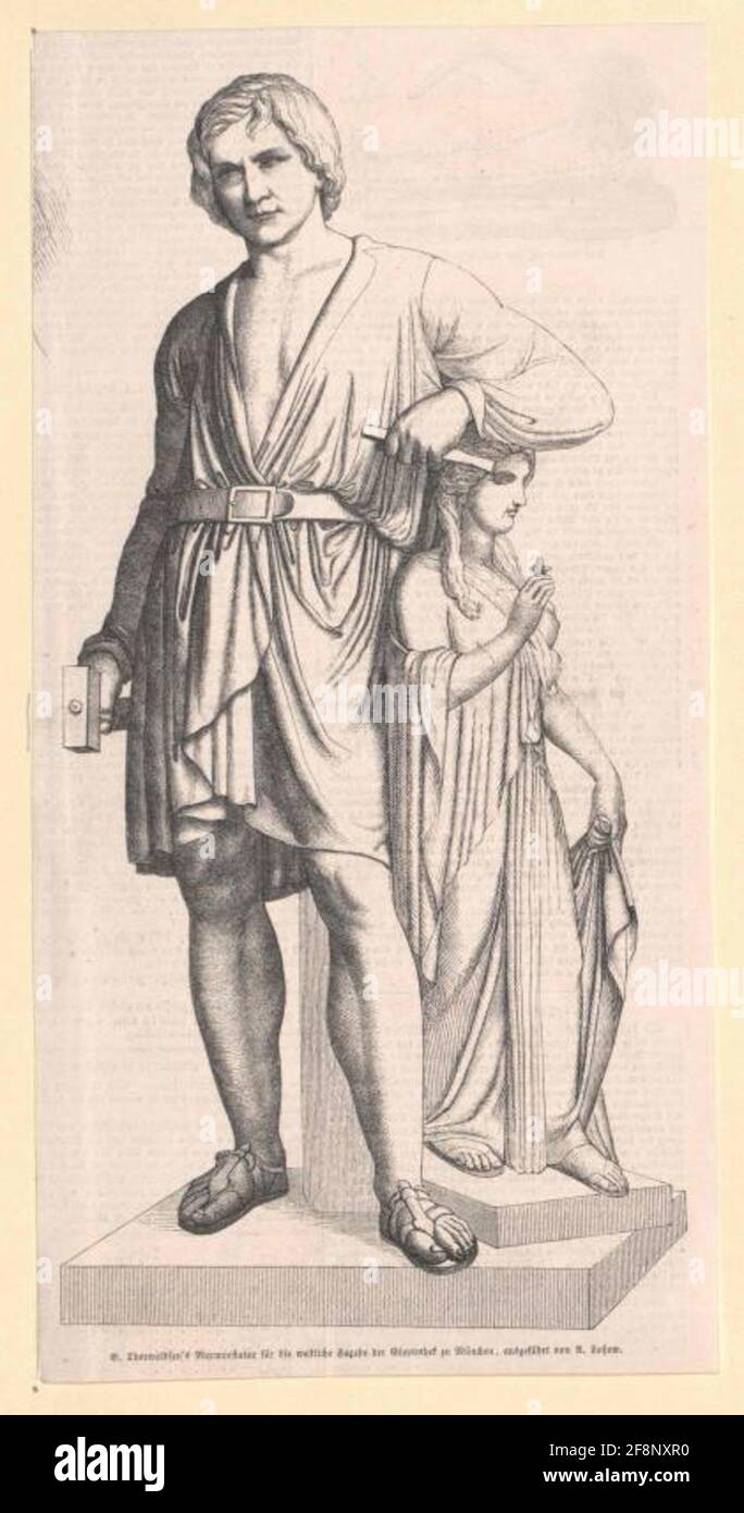 Relief sculpture bertel thorvaldsen hi-res stock photography and images ...