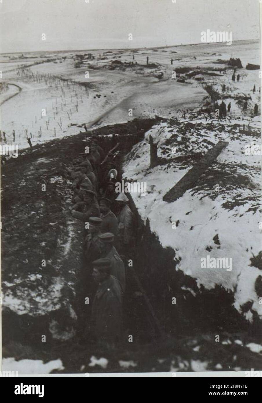 Trenched at Iszczkow Stock Photo - Alamy