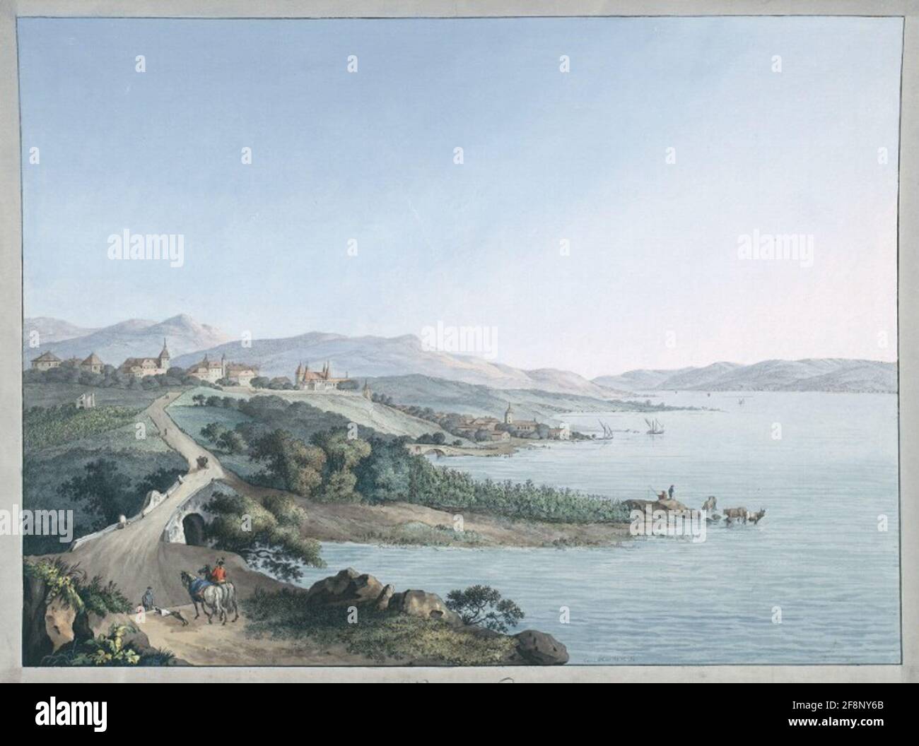 View of Nion Stock Photo - Alamy