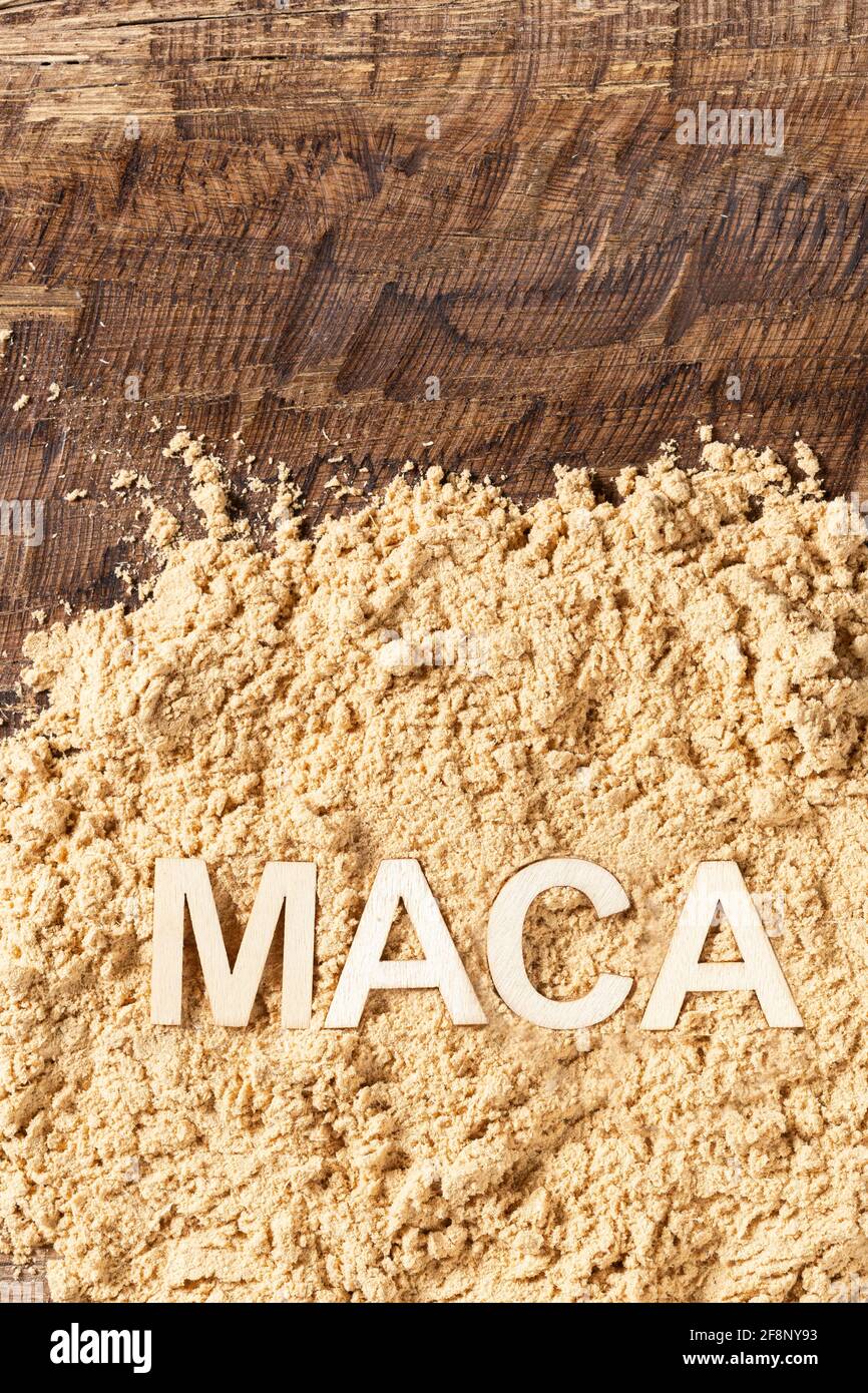 Dehydrated Maca powder, super food from South America, (lepidium ...