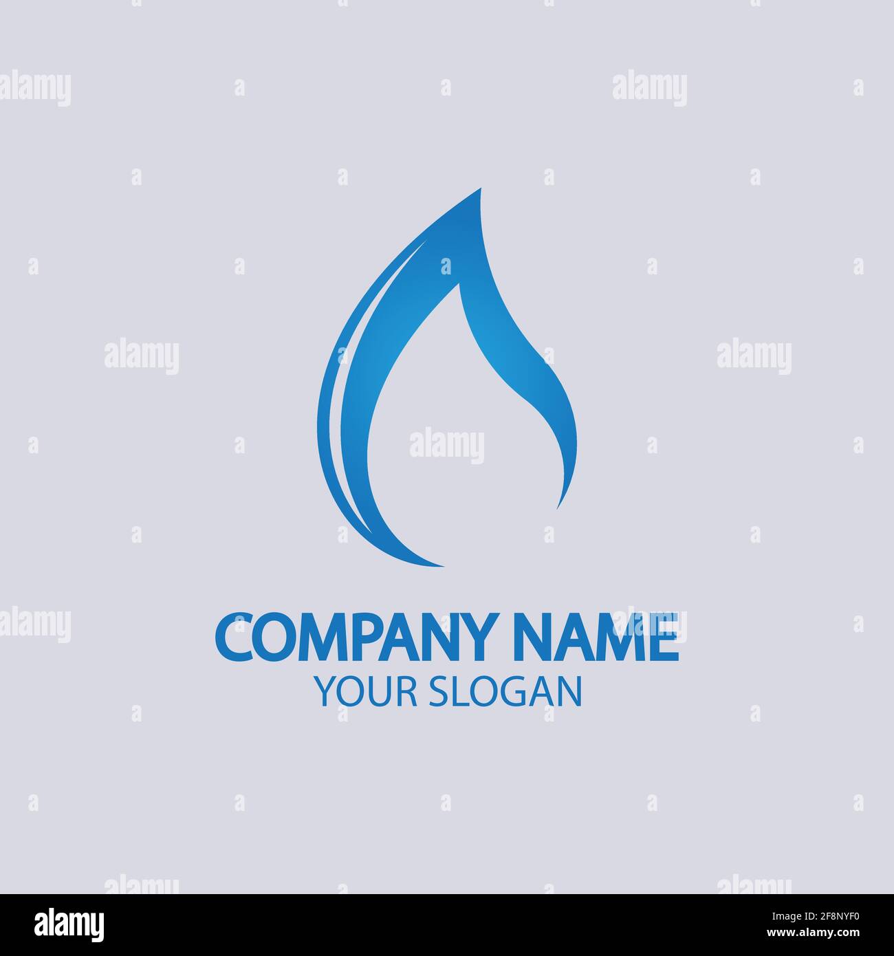 Water drop Logo Template vector illustration design Stock Vector Image ...