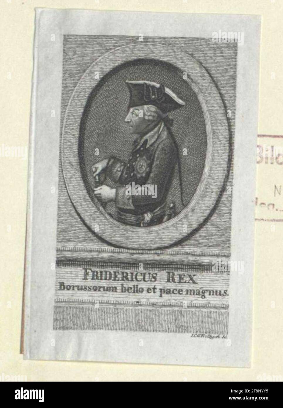 Frederick II., King of Prussia Stock Photo - Alamy
