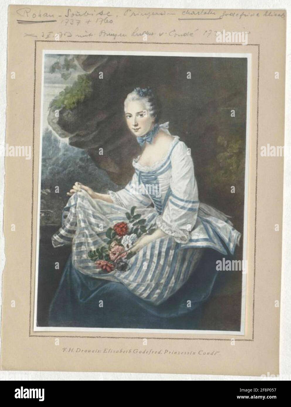 Rohan-Souples, Charlotte Godefride Elisabeth, Princess of Stock Photo ...