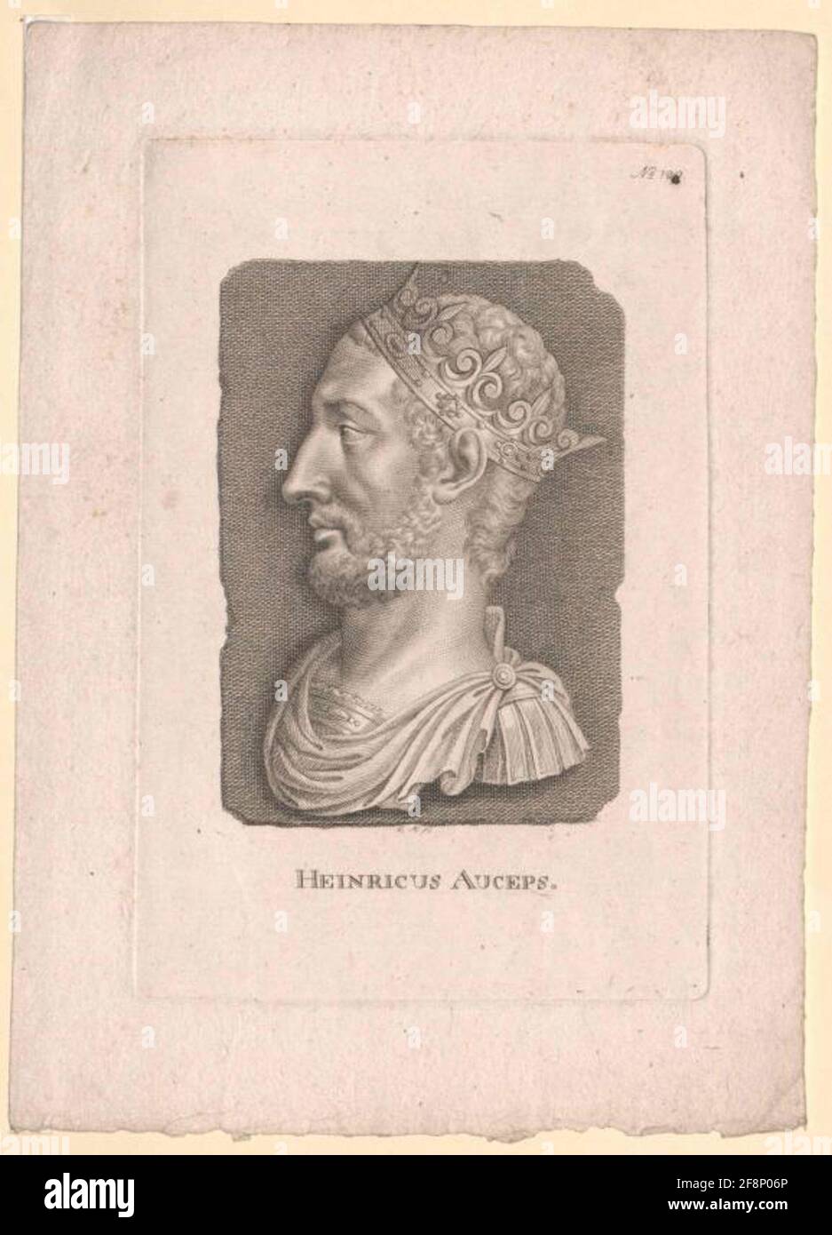 Heinrich I., German King Stock Photo - Alamy