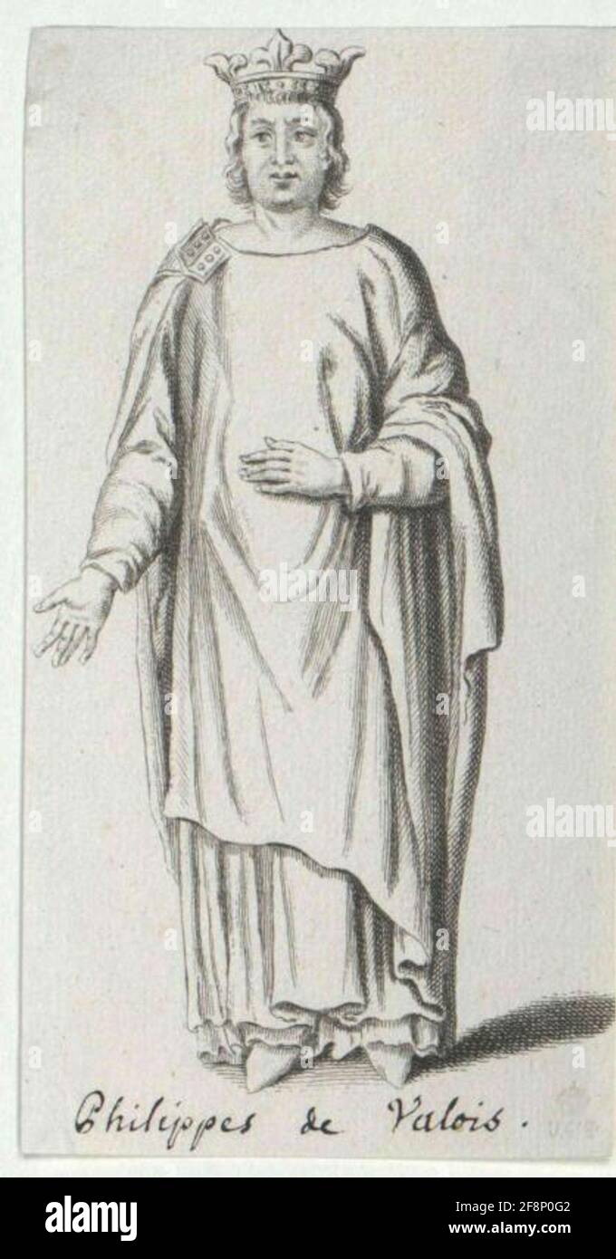 Philipp VI., King of France Stock Photo - Alamy