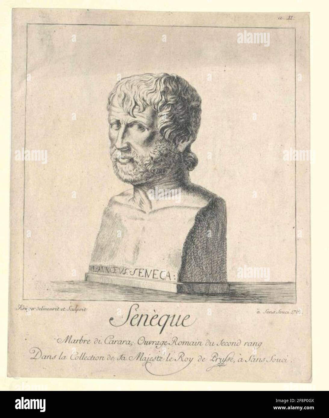 Seneca, Lucius Annaeus Draftsman: Kruger ,? Eraser: Kruger ,? Factual ...