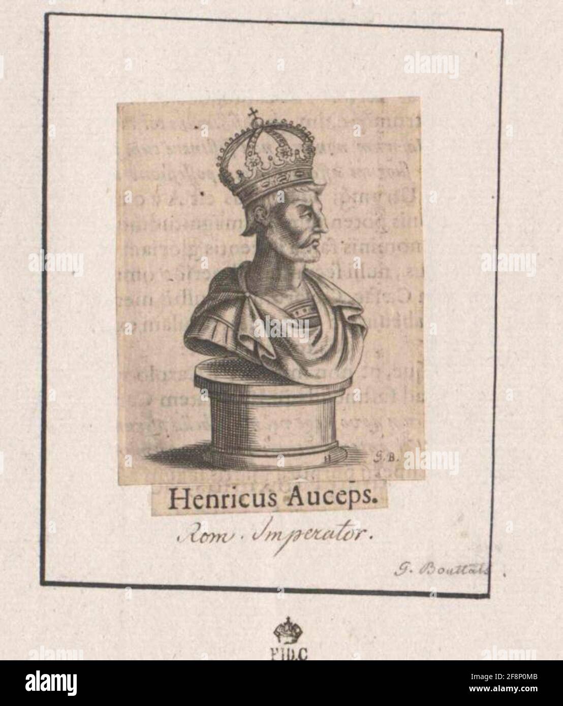 Heinrich I., German King Stock Photo - Alamy