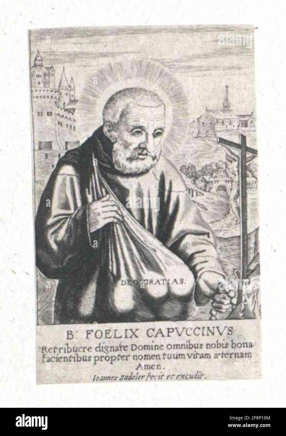 Felix of Cantalice, saint Stock Photo - Alamy