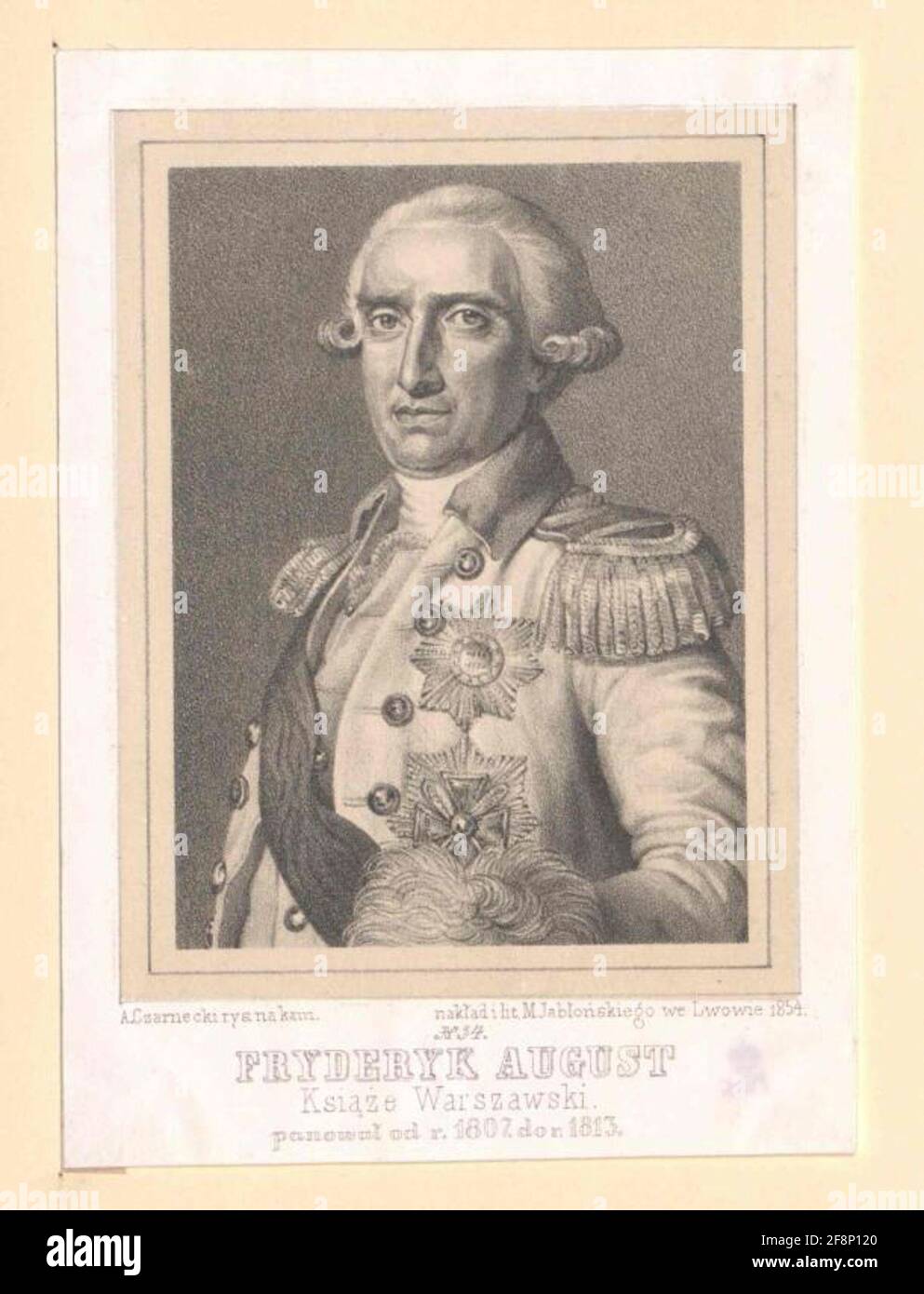 Friedrich August I, King of Saxony Stock Photo - Alamy