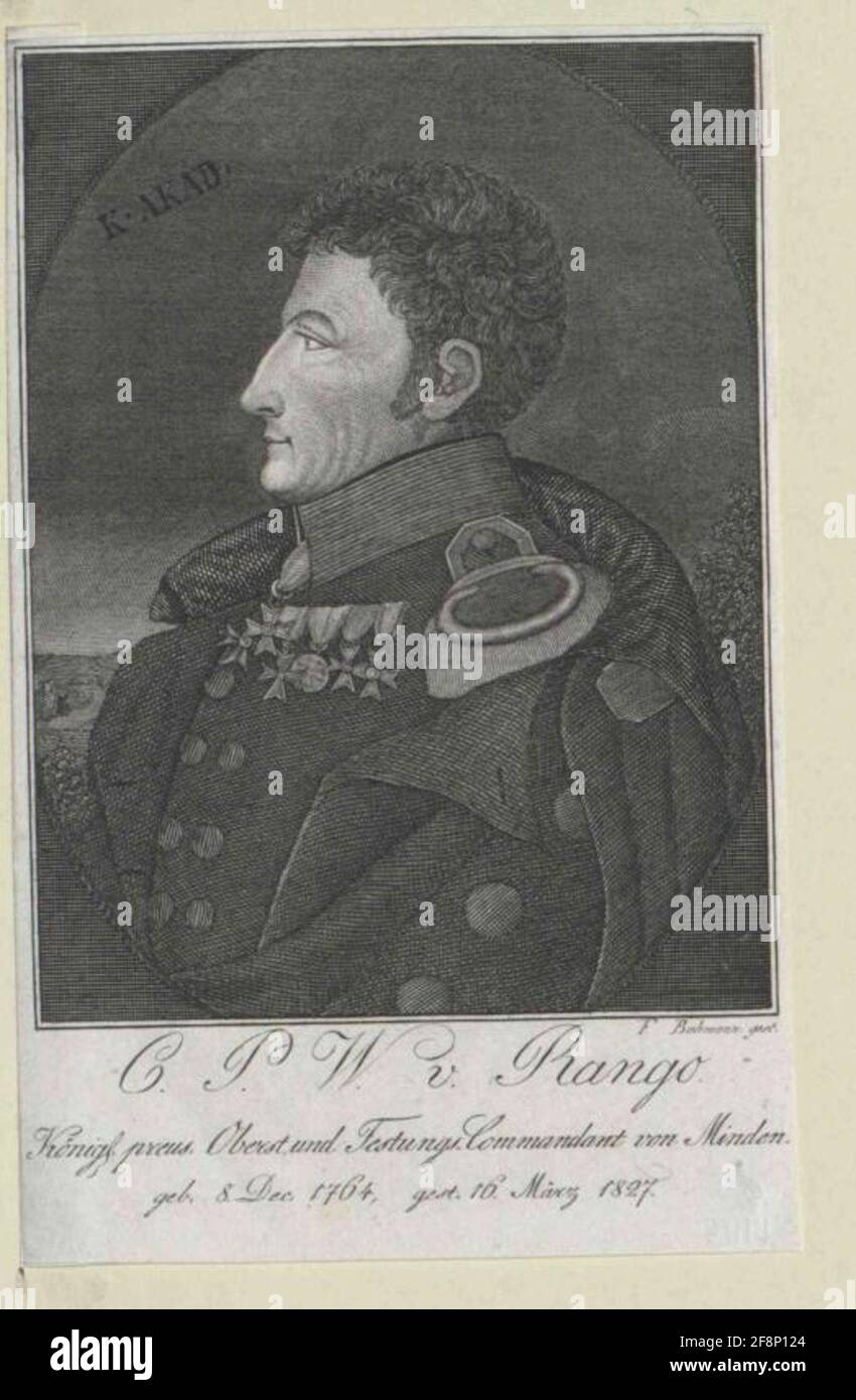 Rango, Karl Philipp Wilhelm von Stock Photo - Alamy