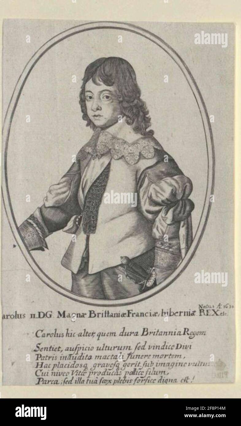 Karl II., King of England Stock Photo - Alamy