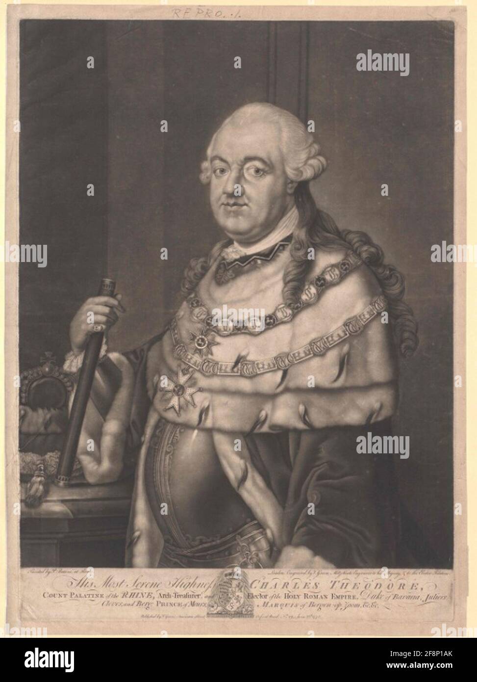 Karl Theodor, Elector of Bavaria Stock Photo - Alamy