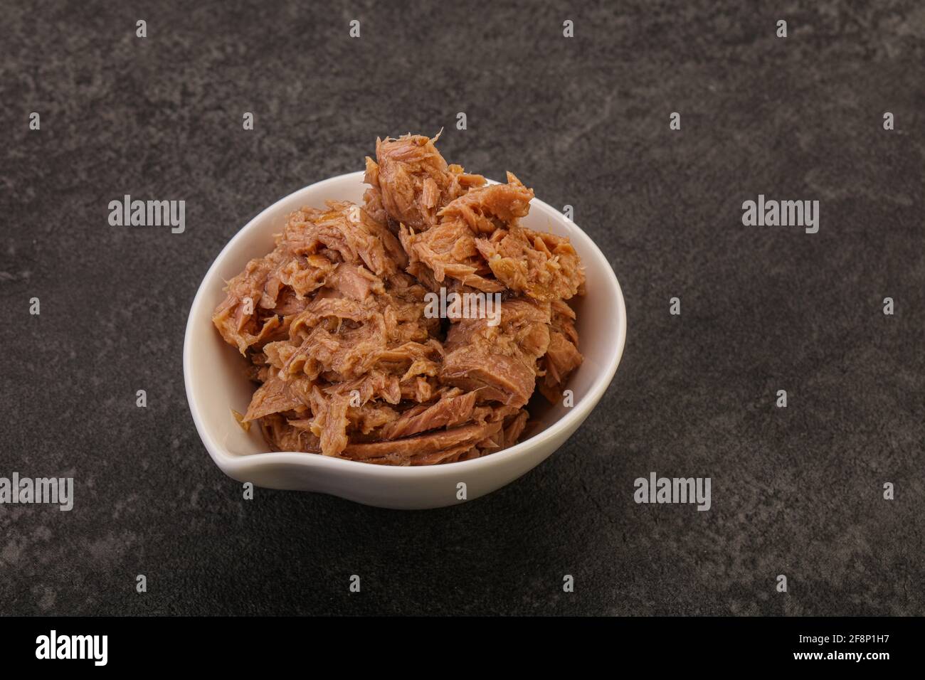 Canned tuna fish fillet for salad Stock Photo - Alamy