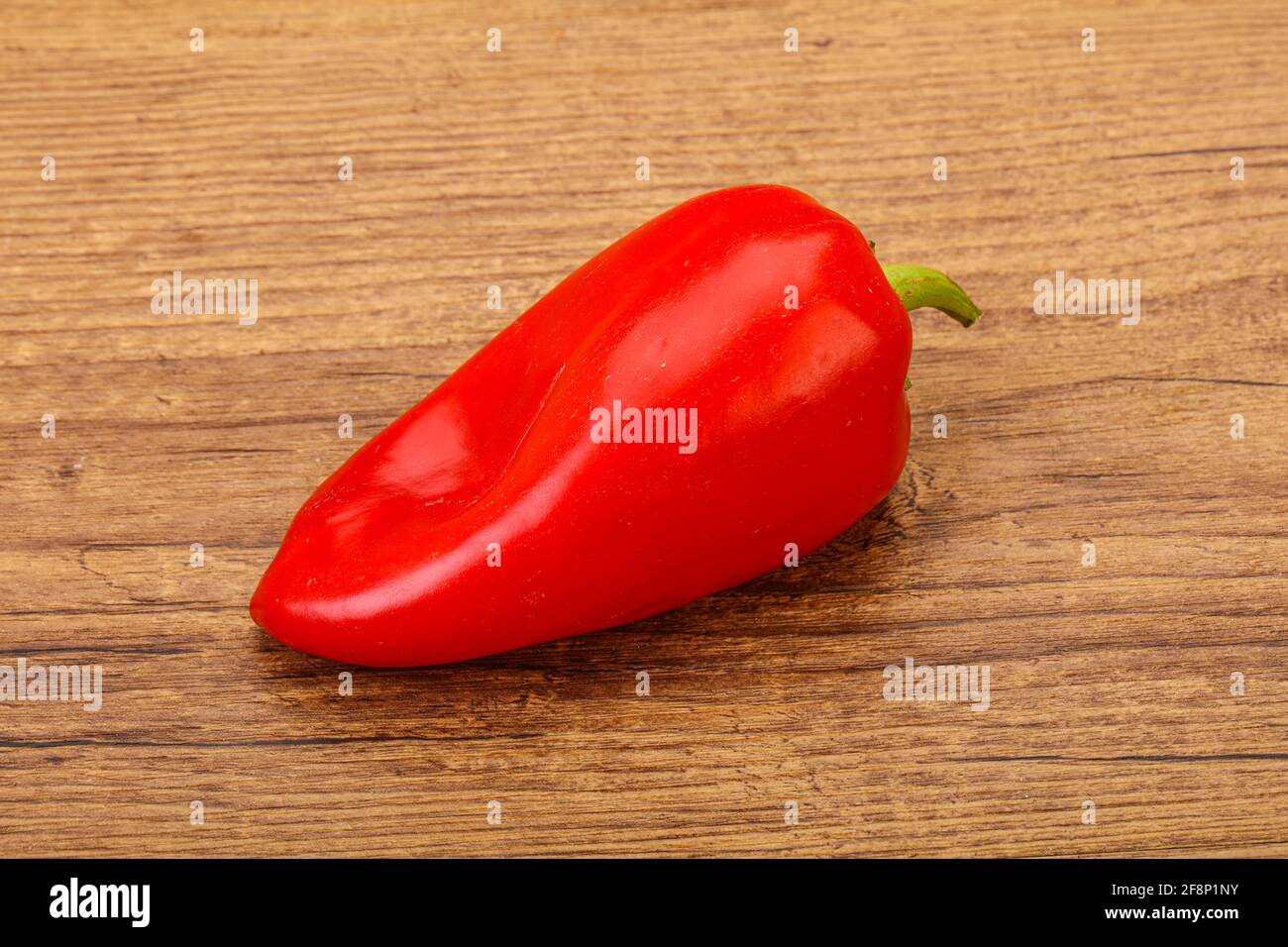 Sweet Red Bell Bulgarian pepper isolated Stock Photo - Alamy